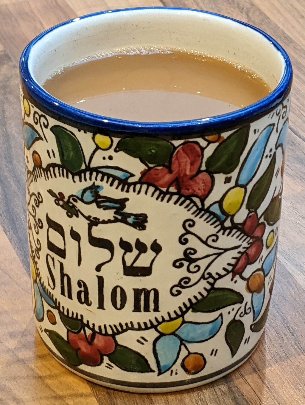 A coffee mug from Israel – Journeys of Heart and Mind